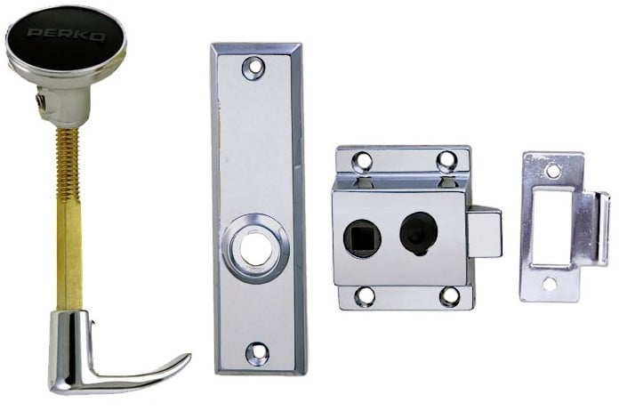 Perko deurslot klink/slot compleet opbouw Regular dagschoot George Kniest