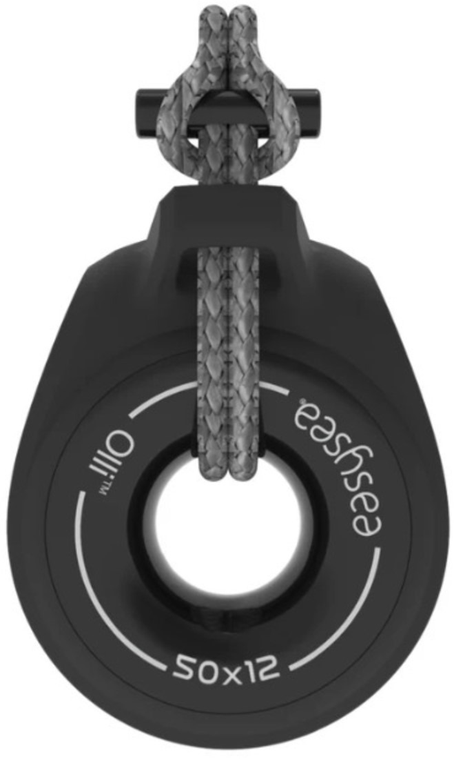Easysea Olli Anti-Shock snatch block - M - 50 x 12 mm - Klapblok George Kniest