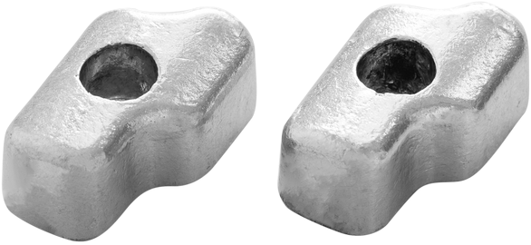 Tecnoseal Flex-o-fold propeller prop side anodes - sold in pairs ...