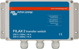 Victron Filax 2 snelle omschakelautomaat CE 230V/50H George Kniest