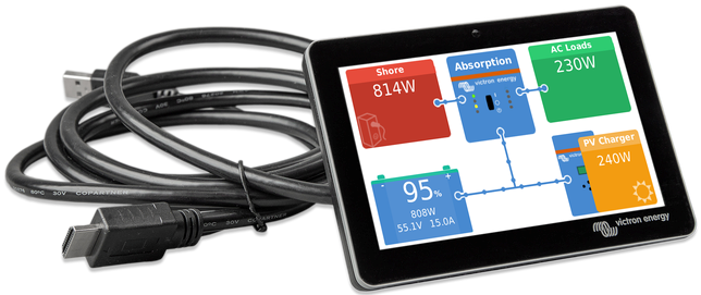 Victron GX Touch 50 display George Kniest