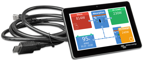 Victron GX Touch 50 display George Kniest