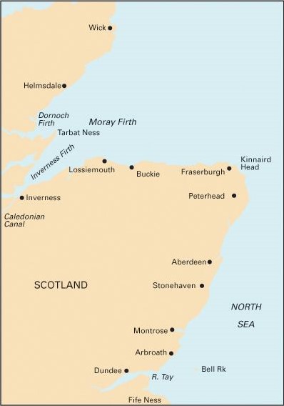 Imray kaart - C23 Fife Ness to Moray Firth George Kniest