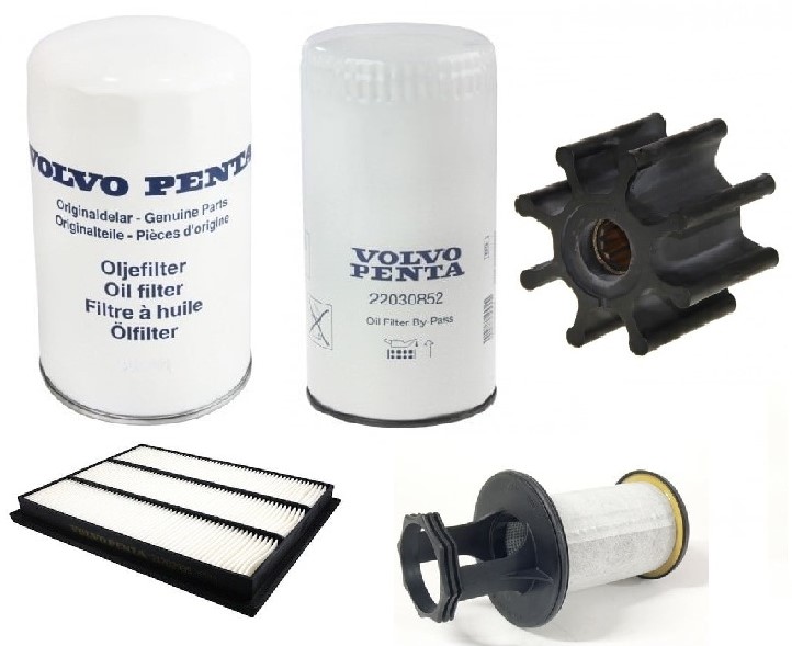 Volvo Penta Service kit D4 vanaf 2004033317 IPS en AQ George Kniest