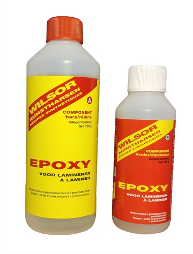 Wilsor Epoxyhars set - 700 gram George Kniest