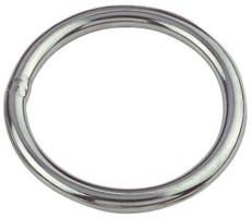 Gelaste RVS Ring - Ø 4 mm - inw 40 mm - A4-AISI 316 George Kniest