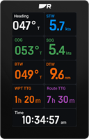 Raymarine Alpha 7 Performance instrument Display George Kniest