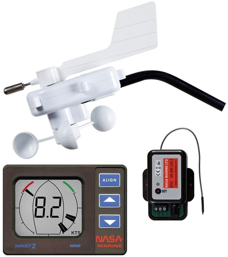Nasa Target Wind wireless compleet systeem - instrument, masttopunit en ...