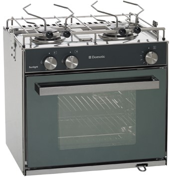 Dometic SunLight kooktoestel met oven - 2 pitten George Kniest