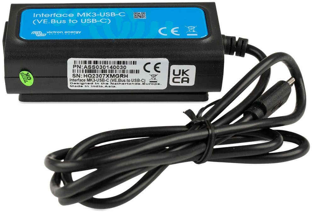 Victron Interface MK3-USB-C VE.BUS naar USB-C koppeling George Kniest