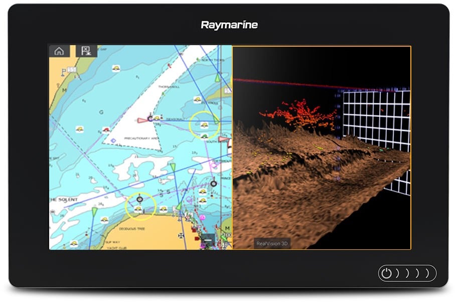 Raymarine AXIOM+9 RV , 9 Multifunctioneel display met geïntegreerde ...