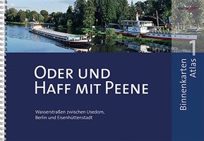 Binnenkaart Atlas 1: Oder und Haff mit Peene George Kniest