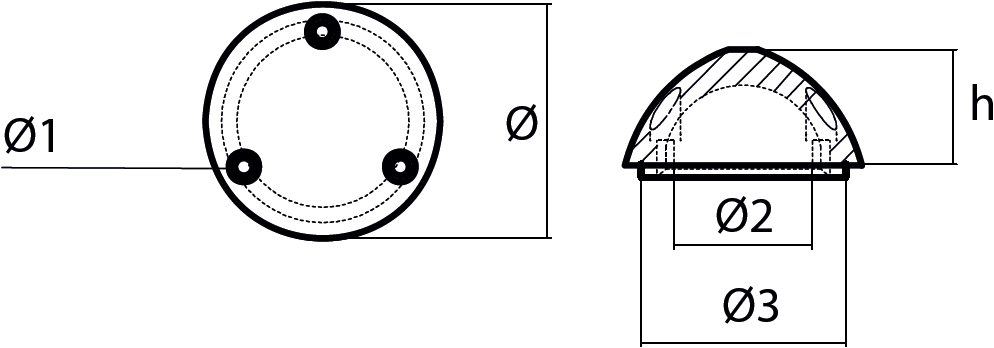 Tecnoseal Variprop propeller nut DF-107 - Zink George Kniest