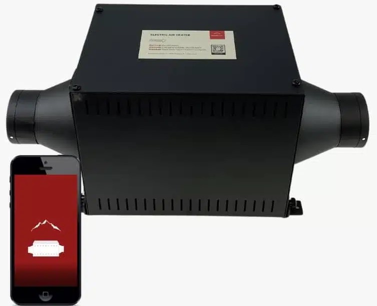 Kronings Heteluchtverwarming HEAT 1500W - Nieuw Model! George Kniest