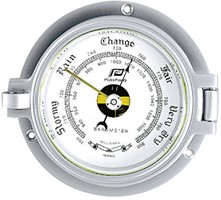 Plastimo Barometer 3 - Mat verchroomd George Kniest