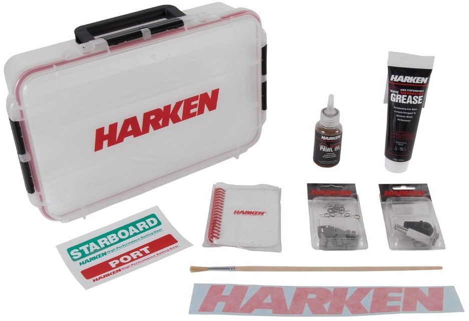 Harken lier onderhoud set - Lierenvet - olie - 10 pallen - 20 veertjes ...