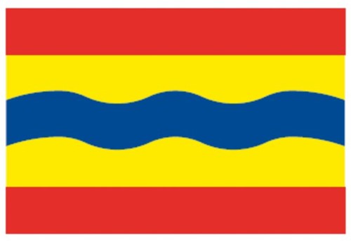 Talamex Vlag Overijssel - 20 x 30 cm George Kniest