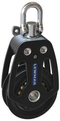Lewmar HTX 72 enkelschijfsblok George Kniest