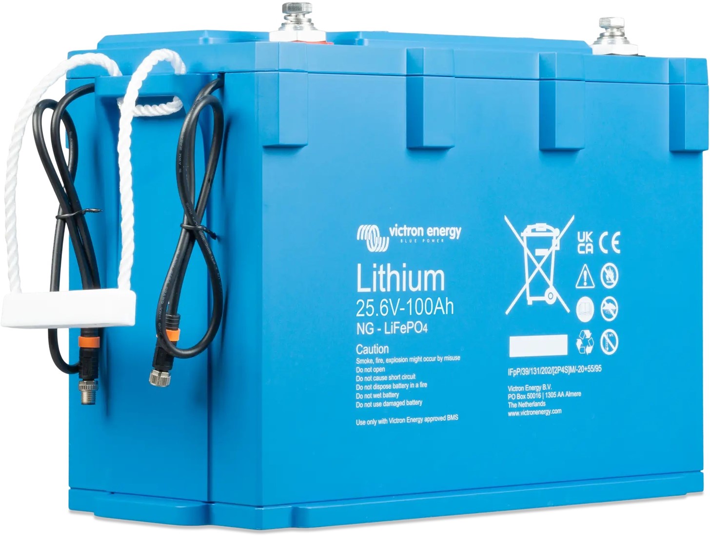 Victron LiFePO4 Battery 25,6V/100Ah NG - Lithium Smart NG accu George ...