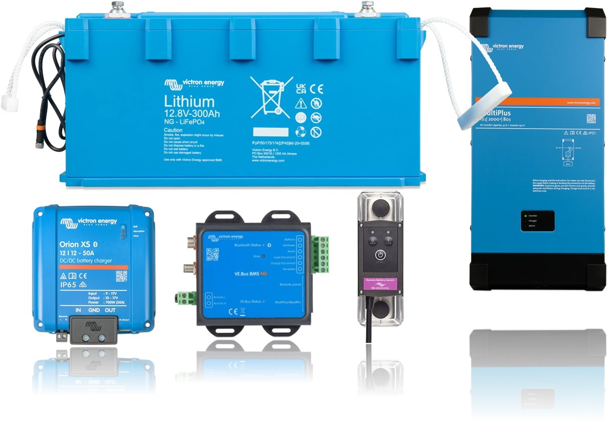 Victron Lithium NG set 300 Ampere George Kniest