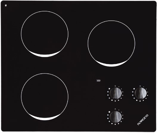 Eno/Force 10 Trinidad Keramisch inbouwkooktoestel - 3 pitten ...