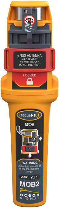 Oceansignal RescueME MOB2 - AIS/DSC noodbaken - Klasse M George Kniest