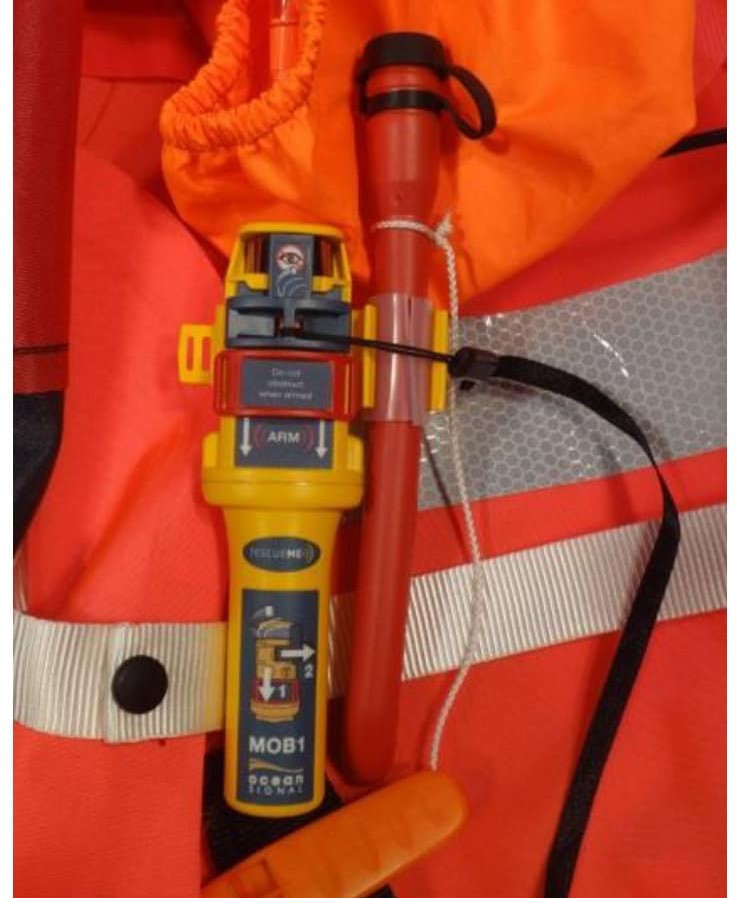 Ocean Signal adapter voor MOB1/2 of PLB3 in Secumar reddingsvesten ...