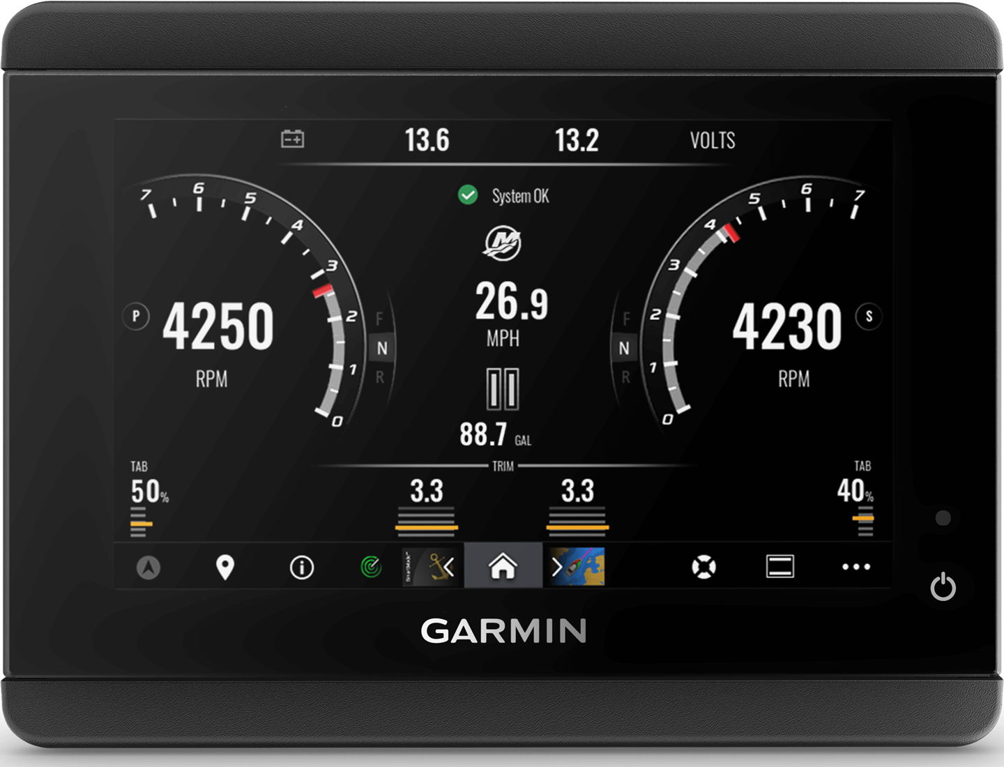 Garmin TD 50 Touchscreen - 5 inch - multifunctioneel netwerk scherm ...