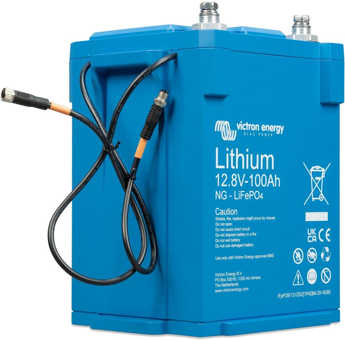 Victron LiFePO4 Battery 12,8V/100Ah NG - Lithium Smart NG accu George ...